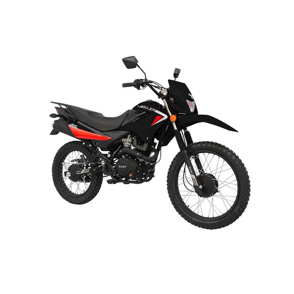 Motocicleta Buler Trail TRL 200 cc c/ Rayos (Negro - Rojo - Azul)